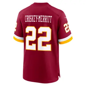 Nike Washington Commanders Jacory Croskey-merritt Nfl Game Jersey