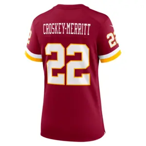 Nike Washington Commanders Jacory Croskey-merritt Nfl Game Jersey