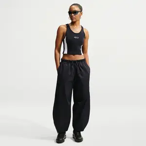 Nike Color-blocked Cropped Tank Top