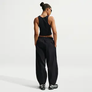 Nike Color-blocked Cropped Tank Top