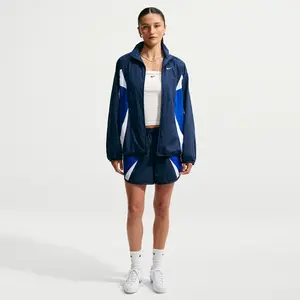 Nike Loose Mid-rise Track Shorts - Blue