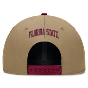 Nike Florida State University Primetime Rise Dri-fit College Trucker Adjustable Hat