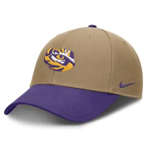 Nike Lsu Primetime Rise Dri-fit College Trucker Adjustable Hat - Brown