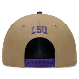 Nike Lsu Primetime Rise Dri-fit College Trucker Adjustable Hat