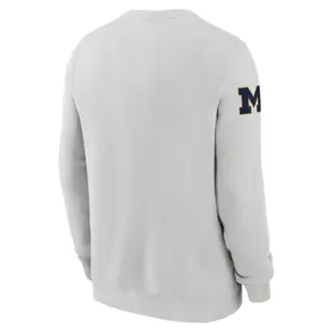JORDAN Brand Michigan Pullover Crew - Grey
