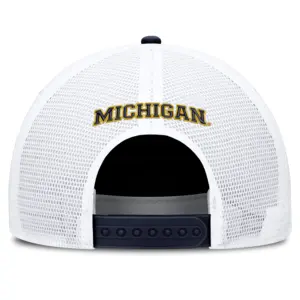 JORDAN Brand Michigan Sideline Gameday Rope Trucker Adjustable Hat