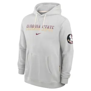 Nike Florida State Sideline Standard Issue Pullover Hoodie - Grey