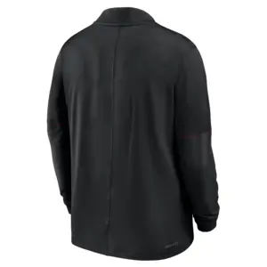 Nike Usc Sideline Dri-fit College 1/2-zip Top - Black