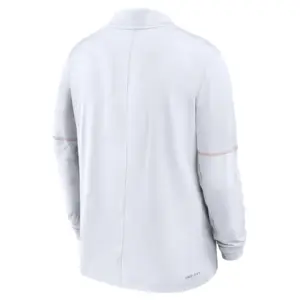 Nike Texas Sideline Dri-fit College 1/2-zip Top - White