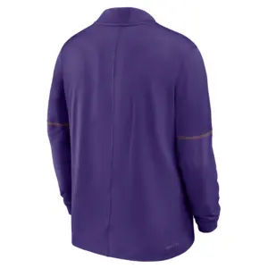 Nike Lsu Sideline Dri-fit College 1/2-zip Top