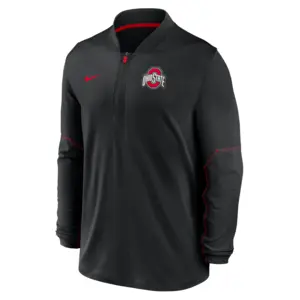 Nike Nike Ohio State Sideline Dri-FIT College 1/2-Zip Top Black
