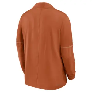 Nike Texas Sideline Dri-fit College 1/2-zip Top - Orange