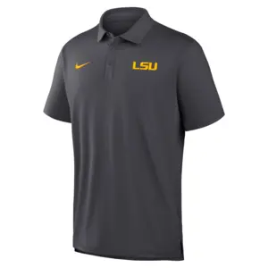 Nike Lsu Tour Dri-fit College Polo - Grey