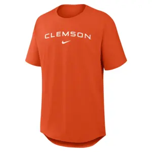 Nike Clemson Premium Performance Golf Club College Top - Orange