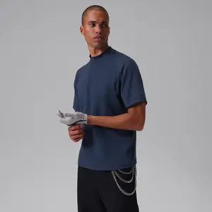 JORDAN Sport Mock-neck Golf T-shirt - Blue