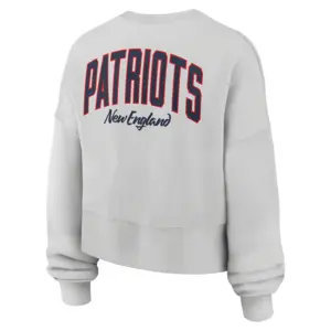 Nike New England Patriots Primetime Phoenix Nfl Oversized Pullover Crew