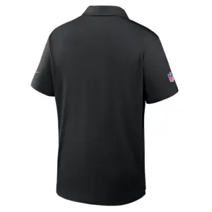 Nike Baltimore Ravens Tour Dri-fit Nfl Polo - Black