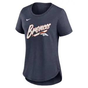 Nike Denver Broncos Primetime Nfl T-shirt - Blue