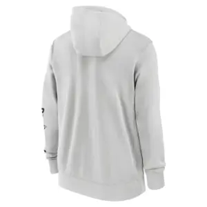 Nike New England Patriots Club Nfl Full-zip Hoodie - Grey