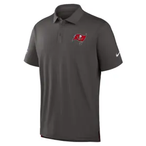 Nike Tampa Bay Buccaneers Tour Dri-fit Nfl Polo - Grey
