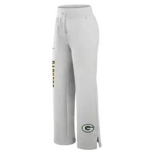 Nike Green Bay Packers Primetime Phoenix Wide-leg Sweatpants - Grey