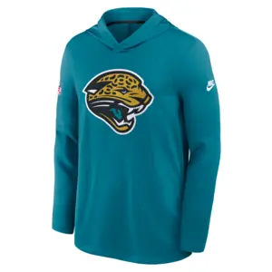 Nike Jacksonville Jaguars Alt Dri-fit Nfl Long-sleeve Hooded Top - Green