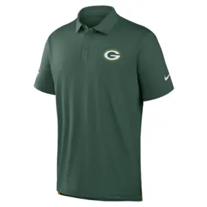 Nike Green Bay Packers Tour Men's Dri-fit Nfl Polo Green