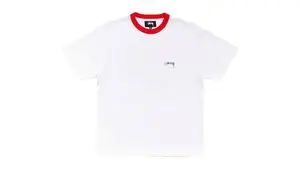 StÜssy Ringer Tee Shirt - White