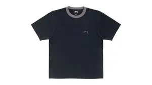 StÜssy Ringer Tee Shirt - Black