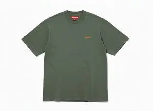 Supreme Washed Short Sleeve Top - Green
