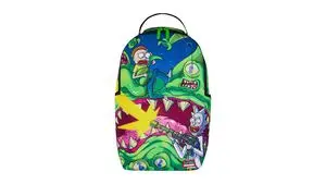 SPRAYGROUND Rick And Morty Mutant Hunters Backpack - Multicolor