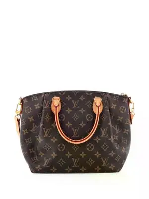 LOUIS VUITTON Monogram Canvas Pm Satchel - Brown