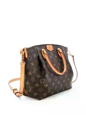 LOUIS VUITTON Monogram Canvas Pm Satchel - Brown