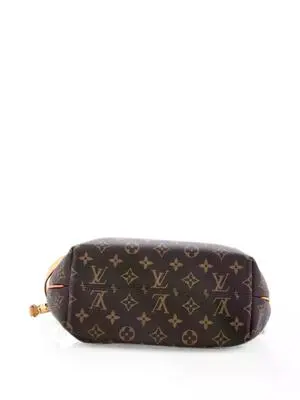 LOUIS VUITTON Monogram Canvas Pm Satchel - Brown