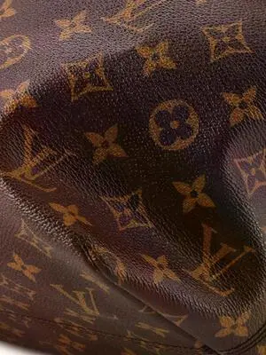 LOUIS VUITTON Raspail Monogram Canvas Mm Tote Bag - Brown