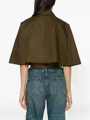 Max Mara Padre Cropped Cape