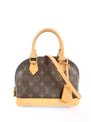 LOUIS VUITTON Bb Alma Handbag - Brown