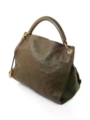 LOUIS VUITTON Artsy Mm Monogram Empreinte Handbag - Brown