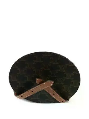 Celine Triomphe Canvas Backpack - Brown