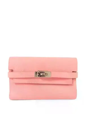Hermès Kelly Epsom Trifold Wallet - Pink