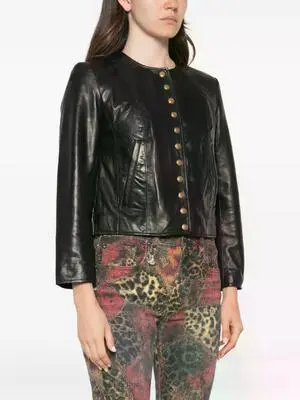 R13 Button-up Leather Jacket