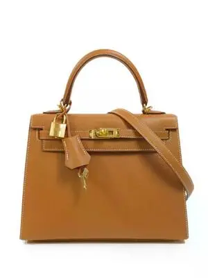 Hermès 2021 25 Kelly Tote Bag - Brown