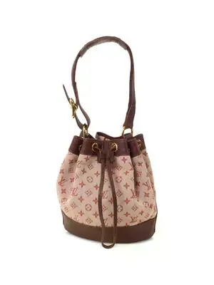 LOUIS VUITTON Monogram Mini Lin Noeé Shoulder Bag - Neutrals