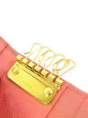 Prada Saffiano Leather Key Holder