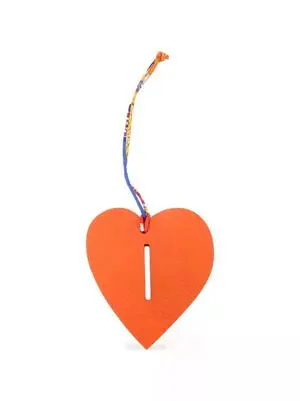 Hermès Petit H Heart Charm - Orange