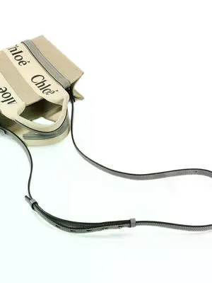 Chloé Woody Logo-strap Tote Bag - Neutrals