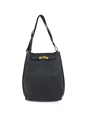 Hermès 22 Togo So Kelly Shoulder Bag - Black