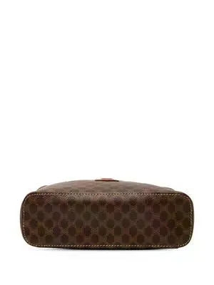 Celine 1996 Macadam Coated Canvas Vanity Bag