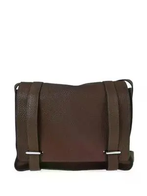 Hermès 2014 Taurillon Clemence Steve Caporal 27 Shoulder Bag - Brown