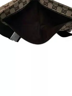 Gucci 2000-2015 Gg Canvas Double Pocket Belt Bag
